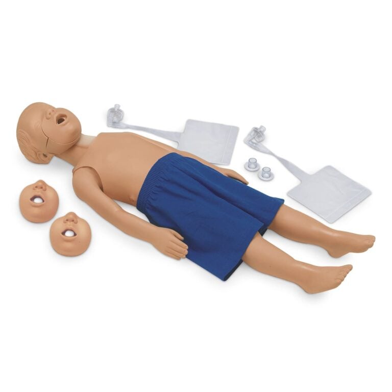 Simulaids® CPR Kyle Manikin Jaw Thrust 3 Year Old - Simulaids