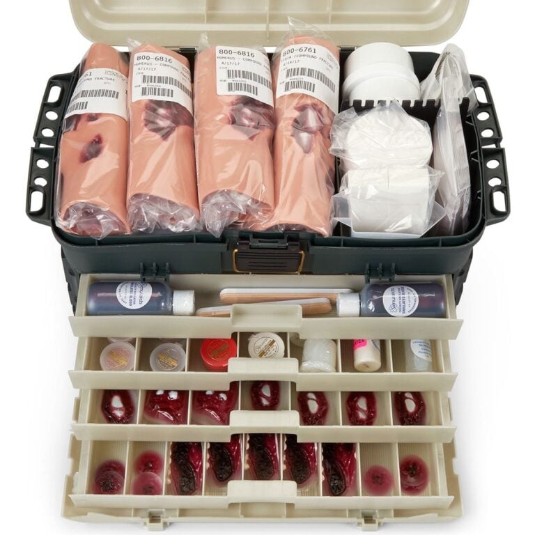 Simulaids® Advanced Military Casualty Simulation Kit - Simulaids