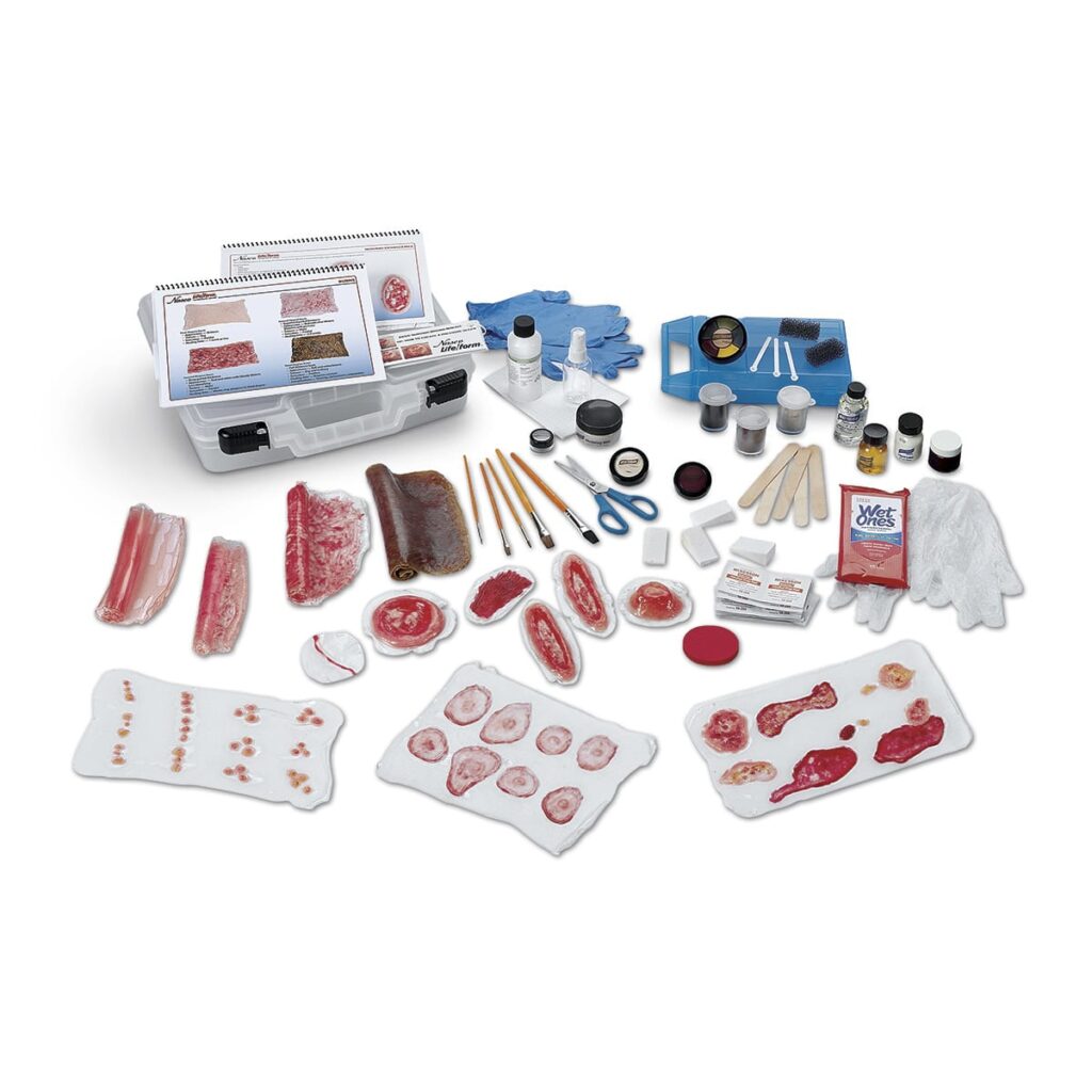 Moulage | Fake Wounds for First Aid Training | Moulage Kits - Simulaids