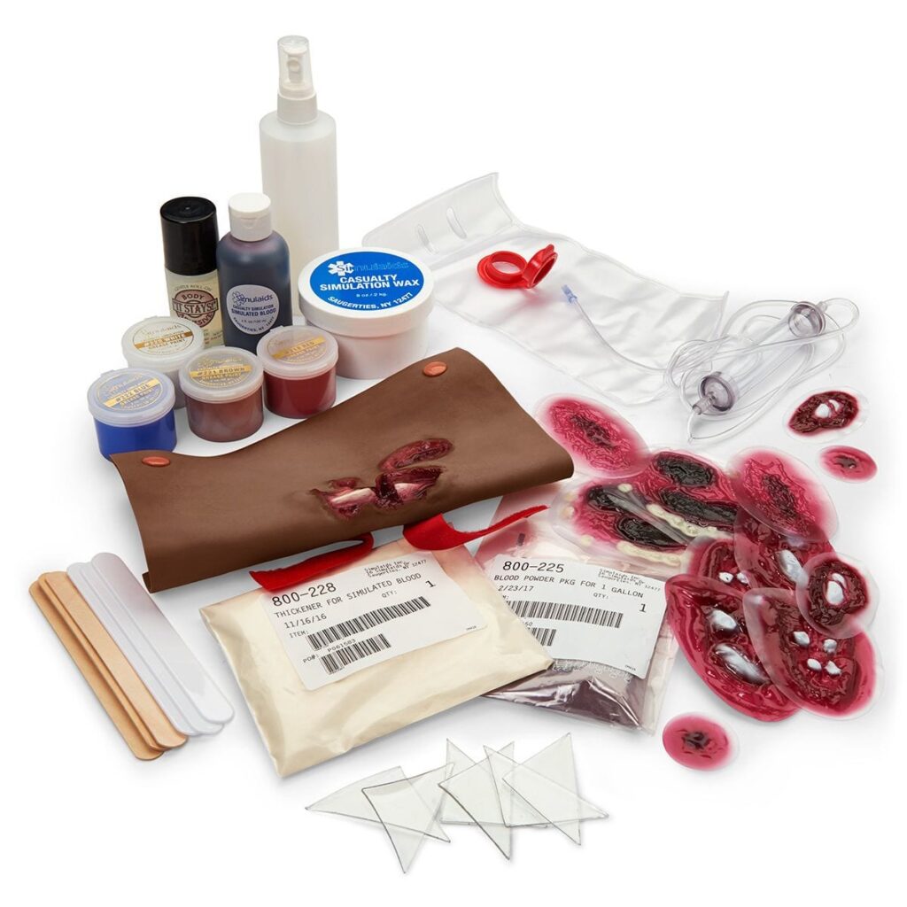 Moulage | Fake Wounds for First Aid Training | Moulage Kits - Simulaids