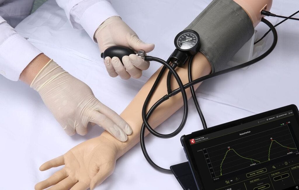 BT Inc Blood Pressure/Pulse Assessment Simulator - Simulaids